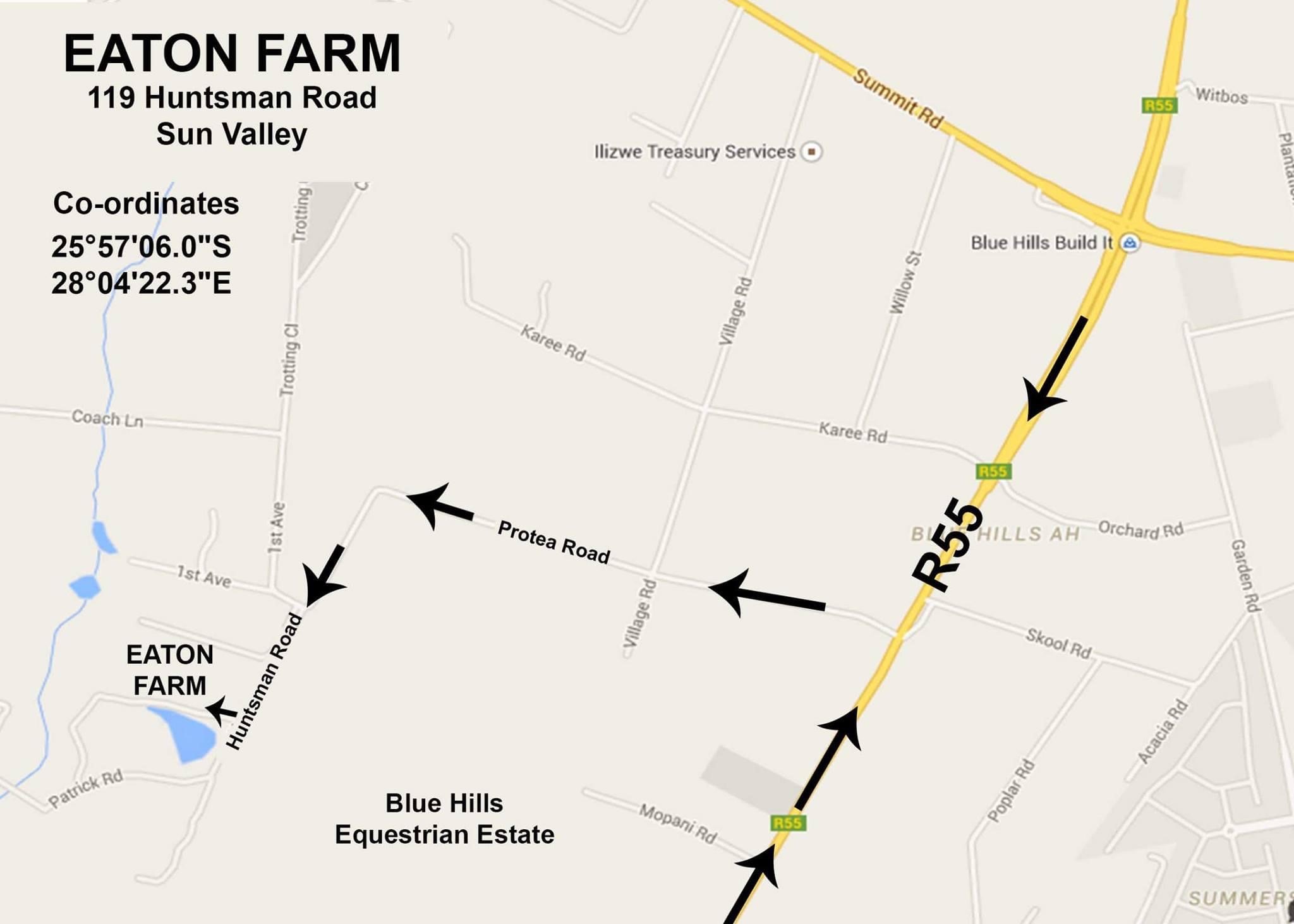 Where to find us – Eaton Farm